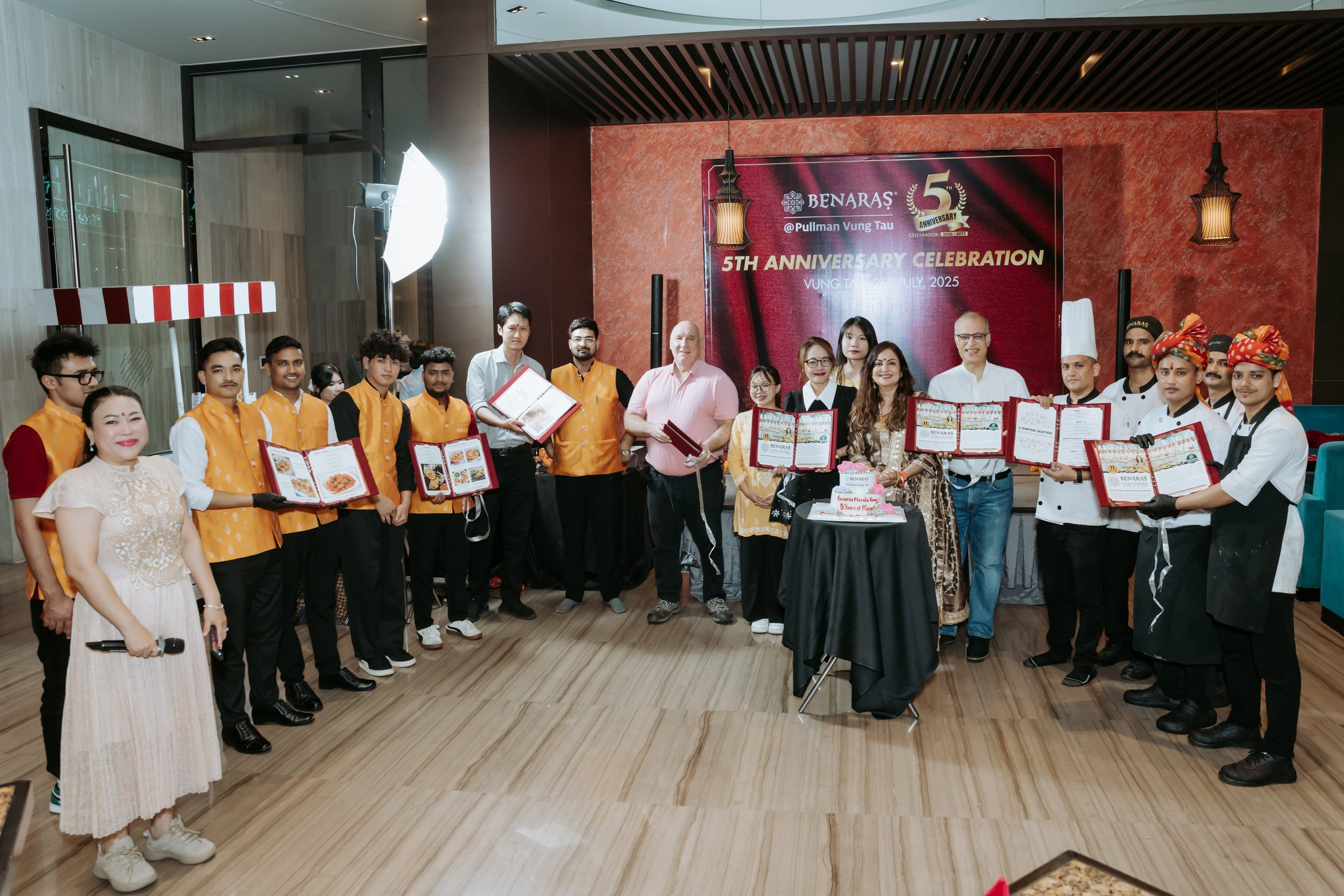 A Grand 5th Anniversary Celebration at Benaras Masala Bay Vung Tau: A ...